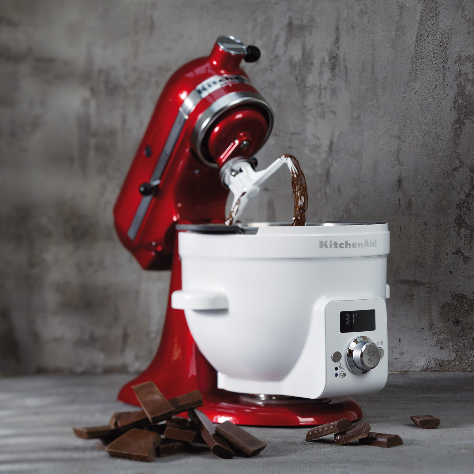 KitchenAid komt met mengkom voor warme bereidingen met de mixer ...