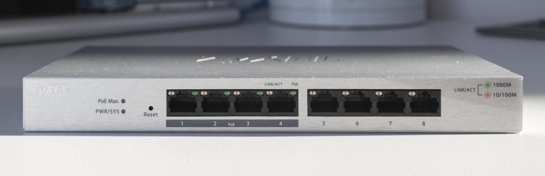Review: ZyXEL GS1200-8HP (Managed PoE Netwerk Switch) - GadgetGear.nl
