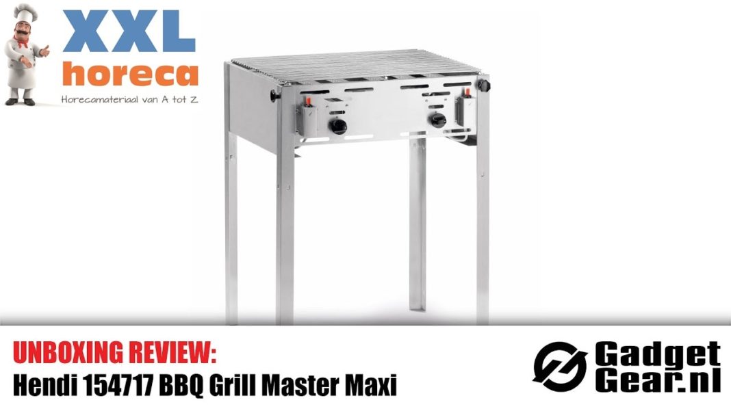 Review: Hendi BBQ Grill Master gas barbecue 154717 - GadgetGear.nl