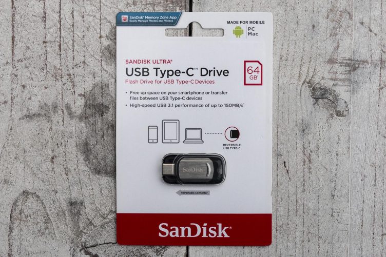 Review: SanDisk Ultra USB Type-C Drive 64GB - GadgetGear.nl
