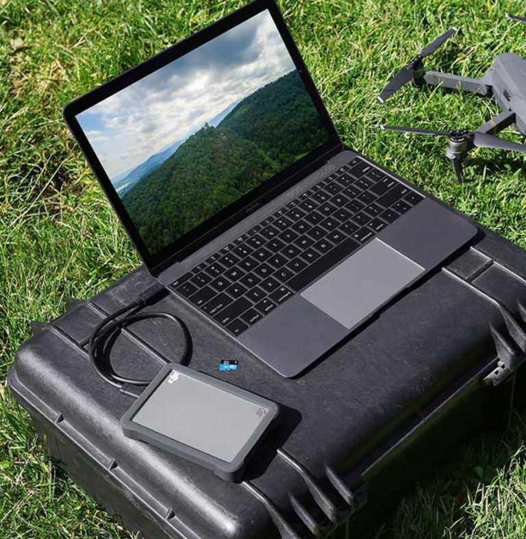 Mobiel (drone) beelden opslaan dankzij Seagate en DJI - GadgetGear.nl