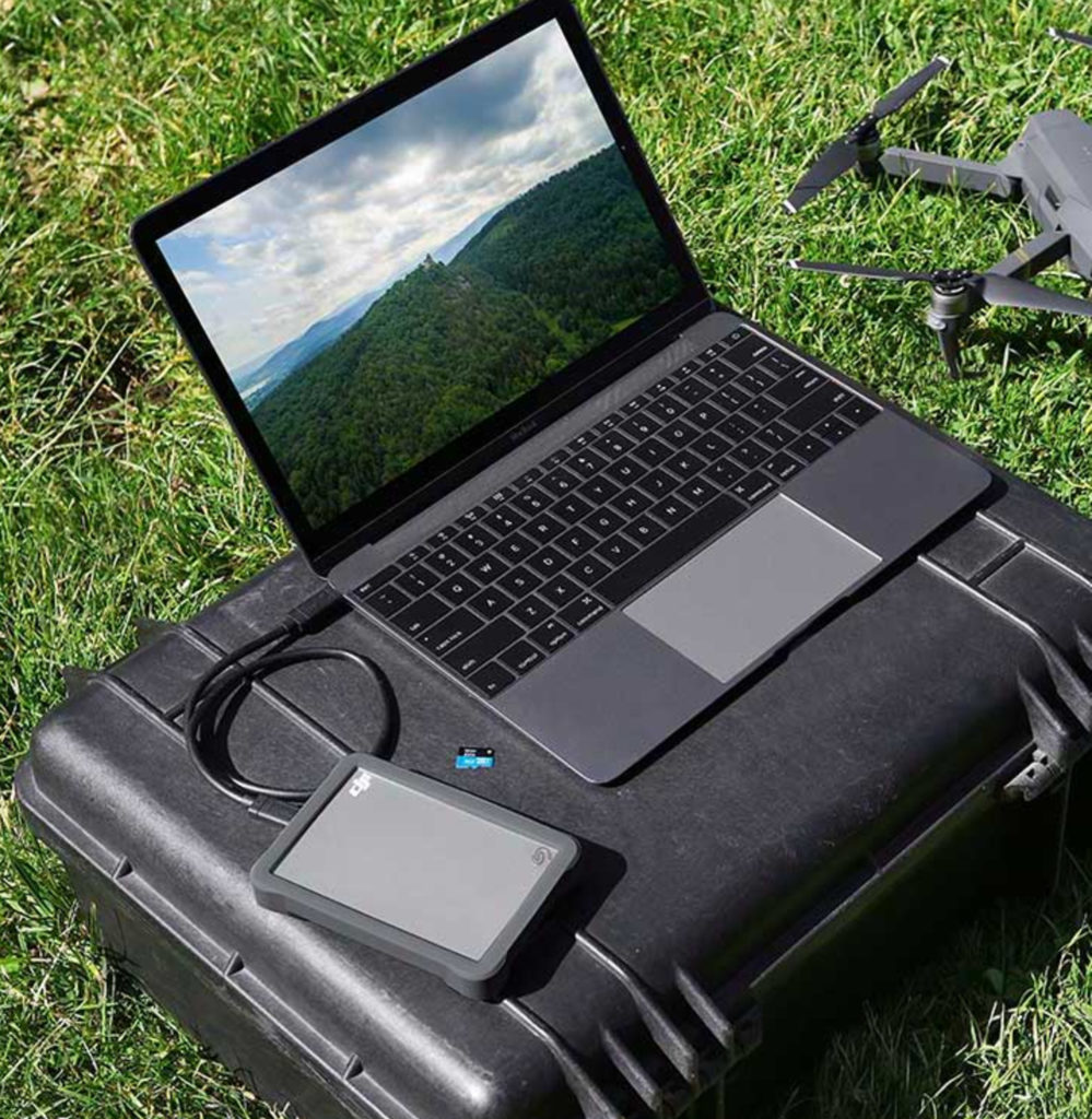 Mobiel (drone) beelden opslaan dankzij Seagate en DJI - GadgetGear.nl