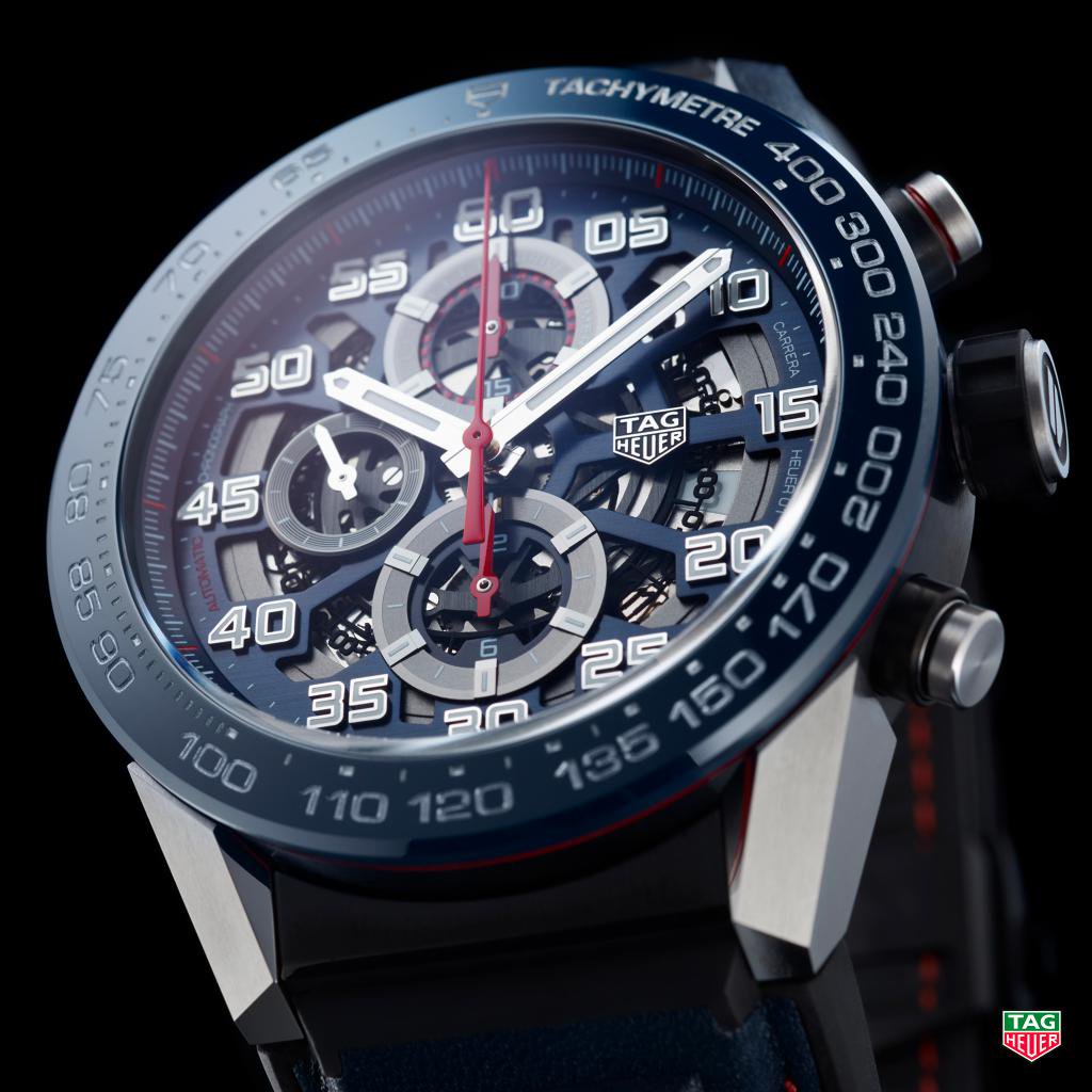 Review: TAG HEUER CARRERA CALIBRE HEUER01 Red Bull Racing special ...