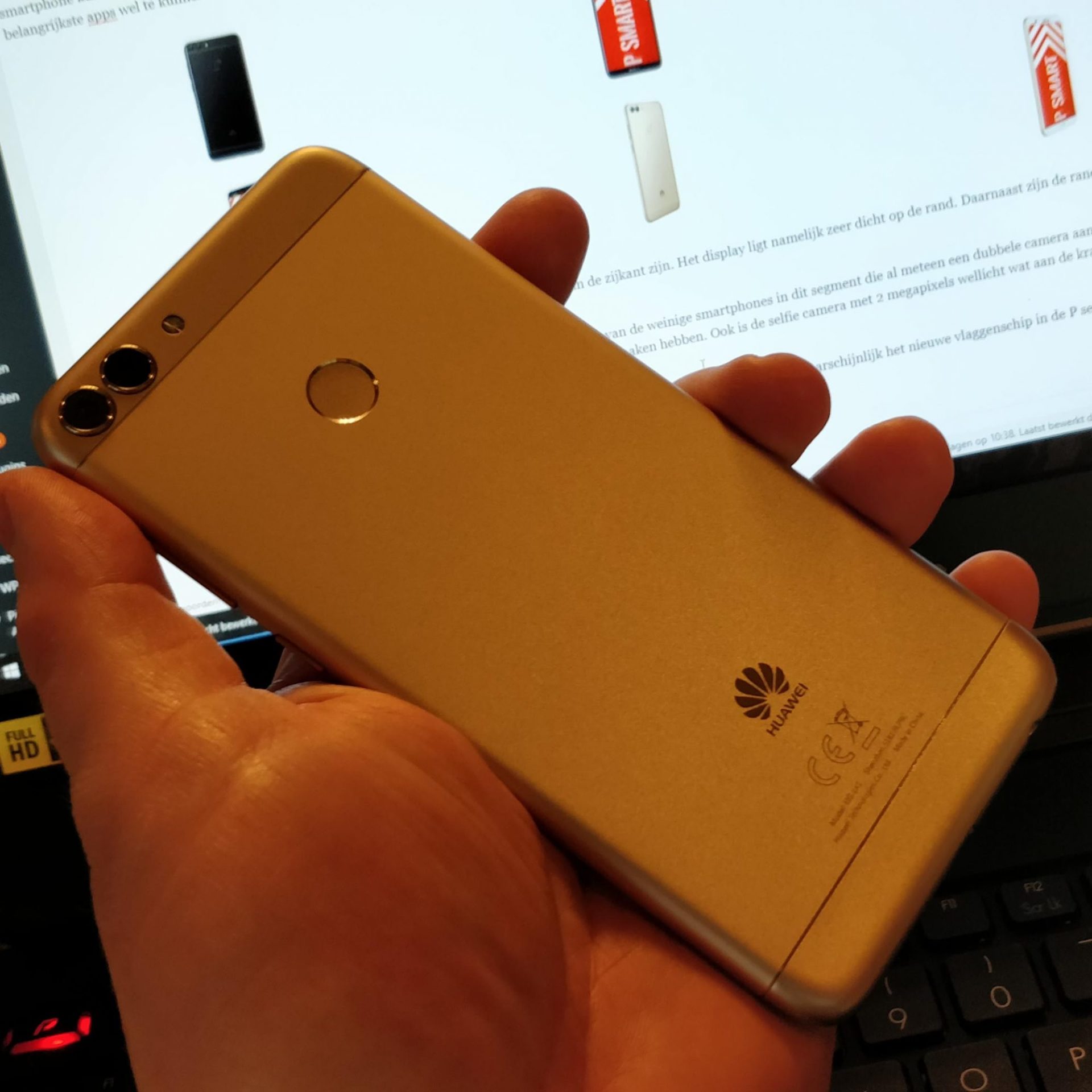 Huawei introduceert de P Smart Android smartphone - GadgetGear.nl