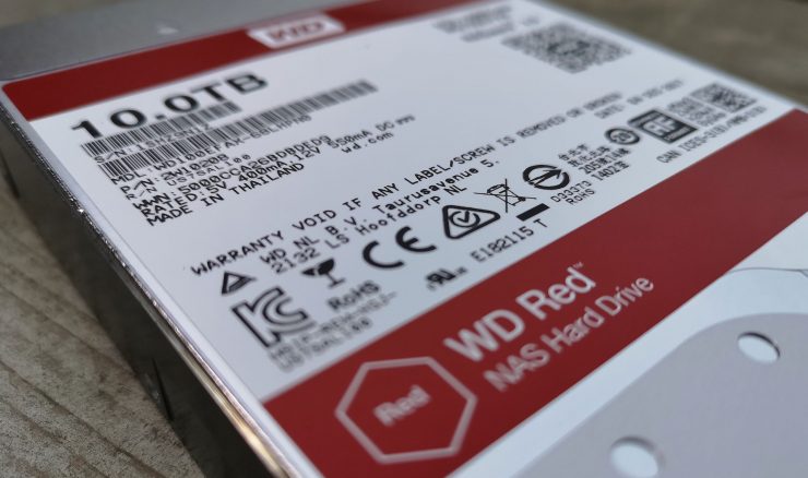 Review: WD Red WD100EFAX (10TB HDD) - GadgetGear.nl