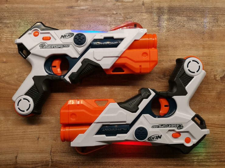 Review: Nerf Laser Ops Pro Alphapoint (lasergamen voor thuis ...