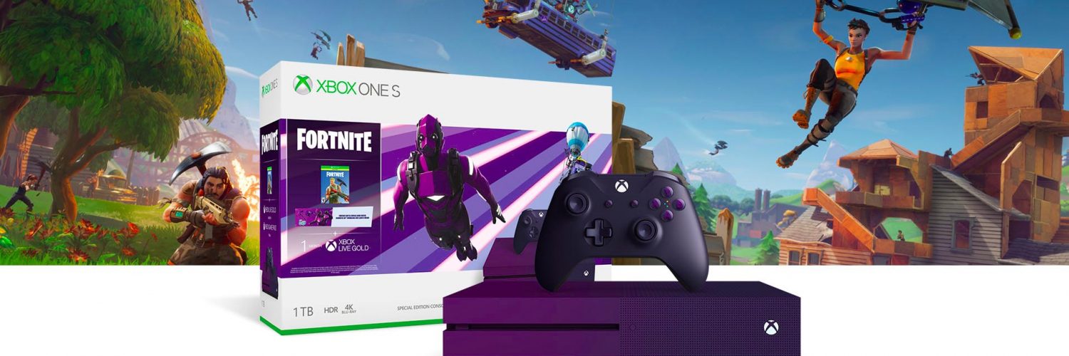 Xbox One S Fortnite Battle Royale Special Edition op komst - GadgetGear.nl
