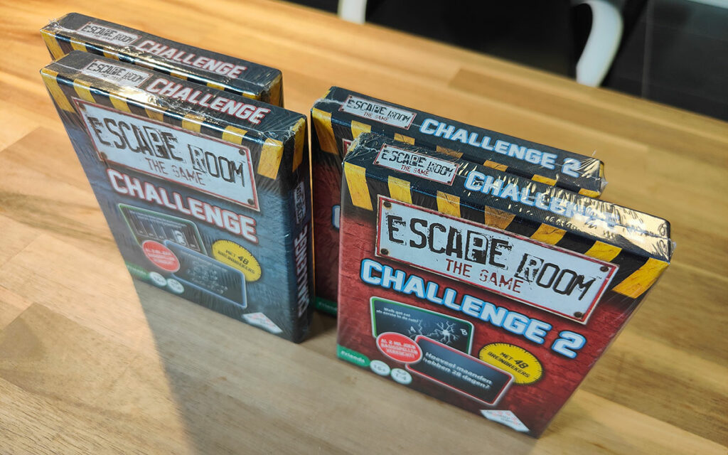 Winnen: 2X Escape Room Challenge & Escape Room Challenge 2 - GadgetGear.nl