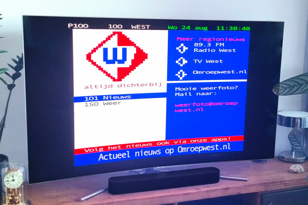 Omroep West gaat juist investeren in Teletekst - GadgetGear.nl