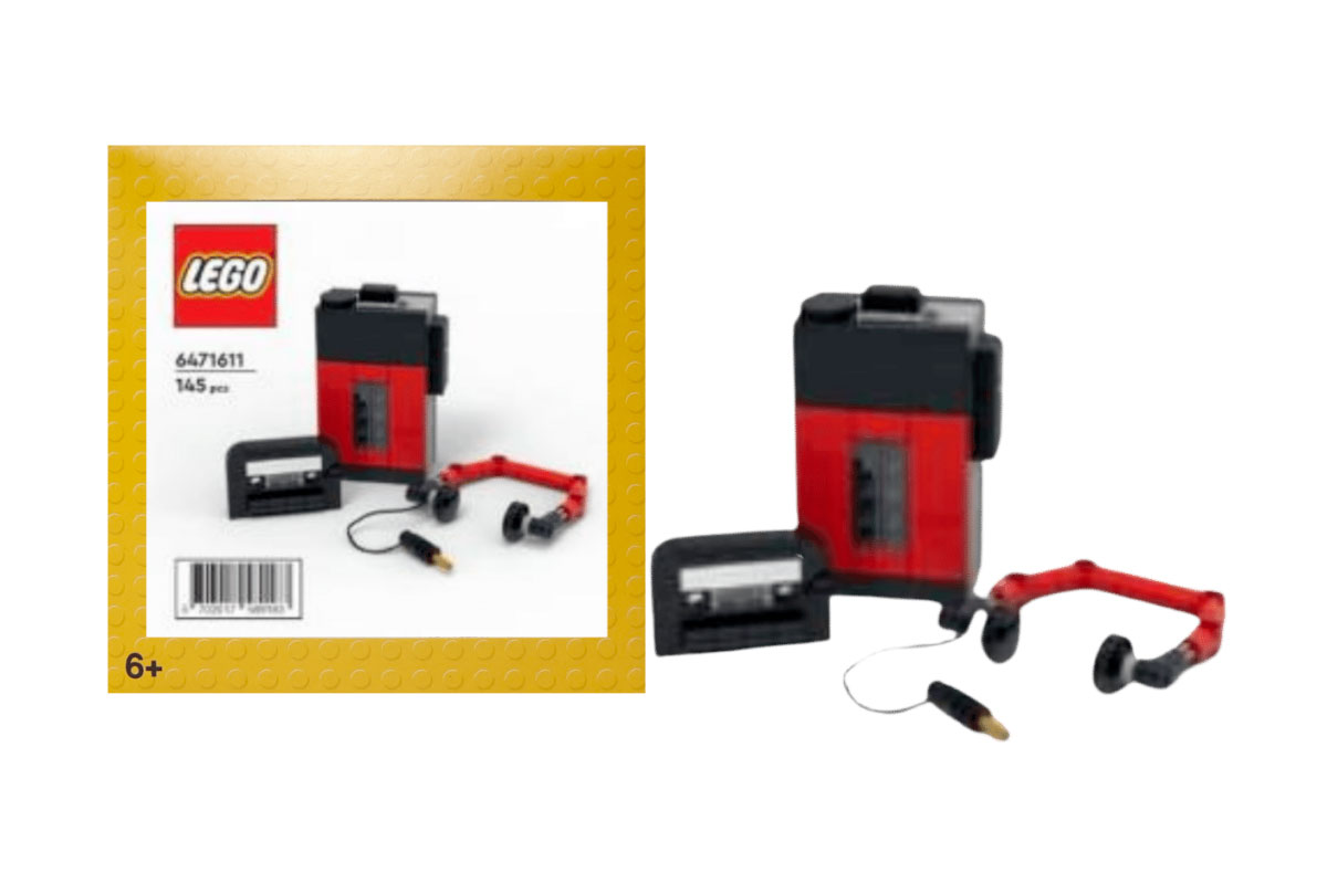 LEGO komt met een ode aan de Sony Walkman - GadgetGear.nl