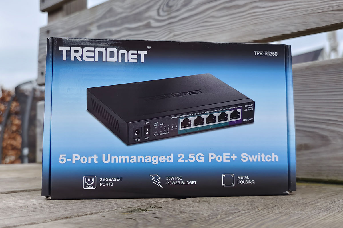 Review: TRENDnet TPE-TG350 5-Port Unmanaged 2.5G PoE+ Switch ...